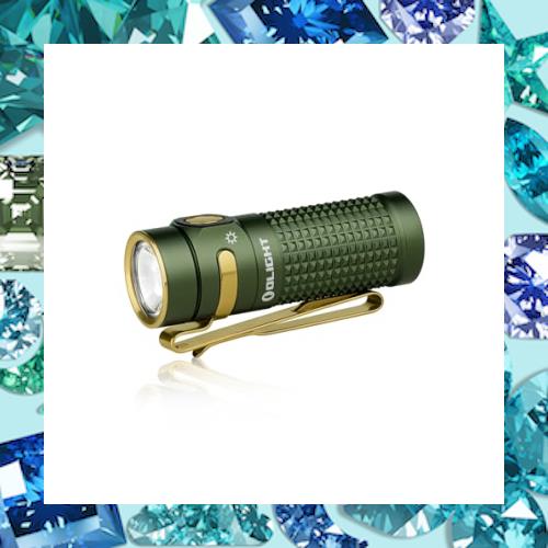 OLIGHT(オーライト) Baton 4 フラッシュライト 1300ルーメン 小型 強力 無段階調光ミニledライト 懐中電灯 ハンディライト 充電式 キャン