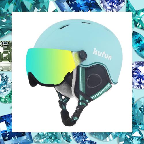 kufun スキー ヘルメット バイザー スノーボード ヘルメット ゴーグル スノボ 大人 メンズ レディース キッズ ジュニア こども スノボー