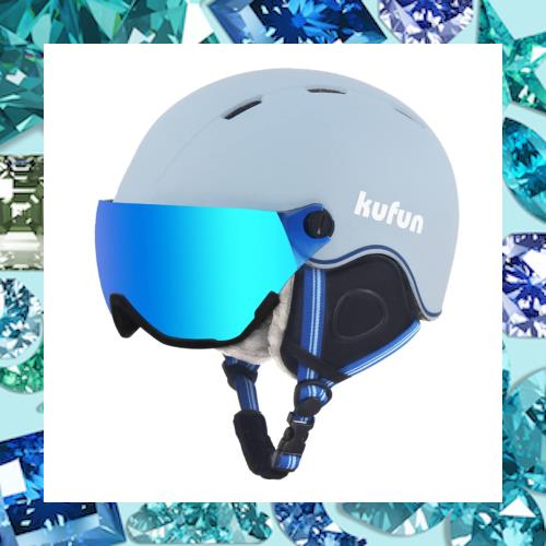 kufun スキー ヘルメット バイザー スノーボード ヘルメット ゴーグル スノボ 大人 メンズ レディース キッズ ジュニア こども スノボー