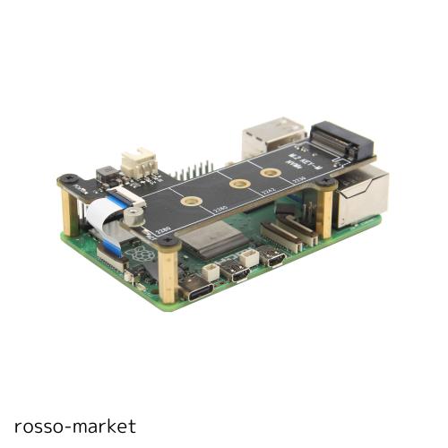Geekworm X1001 V1.1 PCIe NVMe M.2 SSD 2280拡張ボード、Raspberry Pi 5に適用の通販はau ...