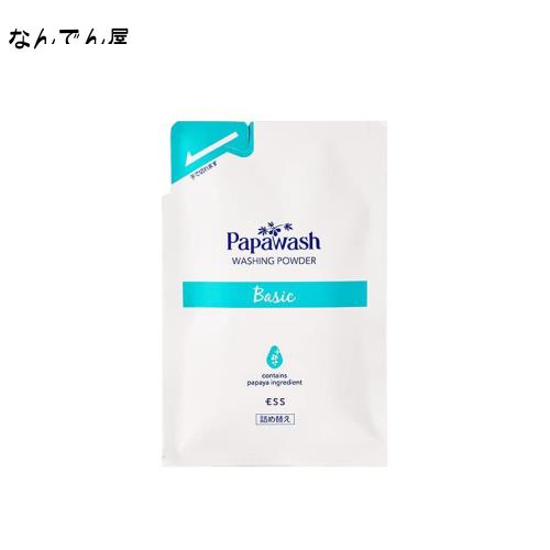 ESS パパウォッシュ ベーシック 詰め替え用（さっぱりタイプ）60g 2ヶ月分 papawash 酵素 酵素洗顔パウダー 毛穴 黒ずみ ...