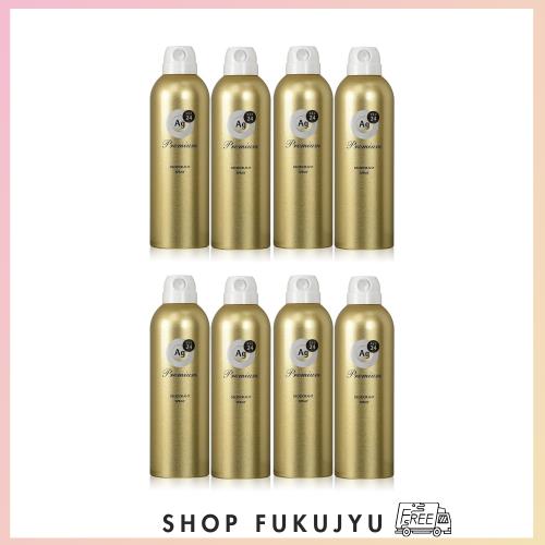 【まとめ買い】エージーデオ24 プレミアム デオドラントスプレー 無香料 180g (医薬部外品)×8個