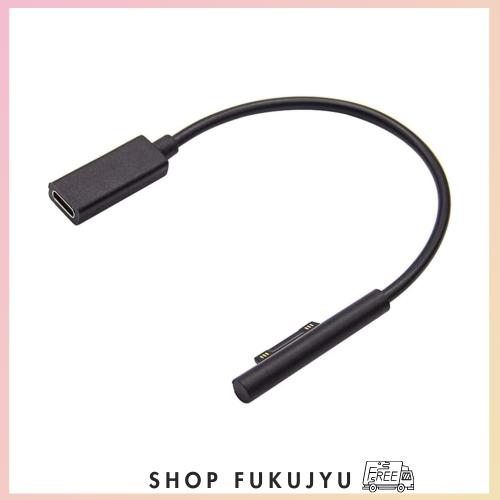 YFFSFDC Surface Connect to USB-C 充電ドングル 45w15v以上のPDアダプターまたはPD充電器が必要です マイクロソフト Surface Pro 7/Pro ...