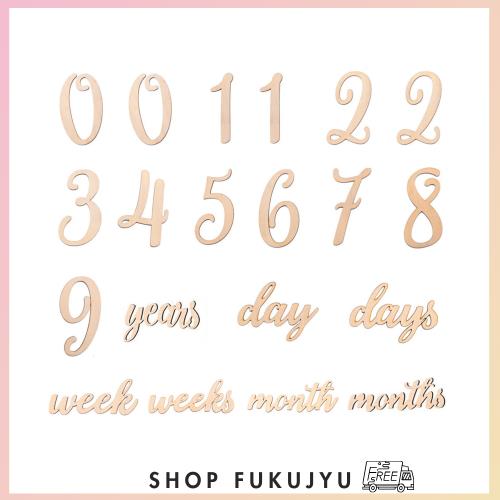 YFFSFDC 月齢フォト木製 レターバナー 20枚セットベビーマンスリーカッド ニューボーンフォト 記念日フォト 成長記録 出産祝い撮影用小道の通販はau PAY マーケット - ショップ ...
