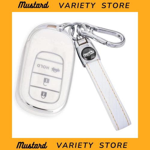 [YANMW] N-BOX カスタム JF5 JF6 キーケース 適合ホンダ 新型ステップワゴン キーカバー NBOX JF5 JF6 シビック ZR-V ヴェゼル 3ボタン (の通販はau ...