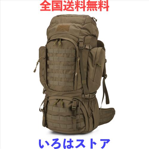 [Mardingtop] 60L リュック 大容量 タクティカル バックパック 軽量 鞄 対応 ミリタリーバックパック 登山用リュック キャンプ トレッキ