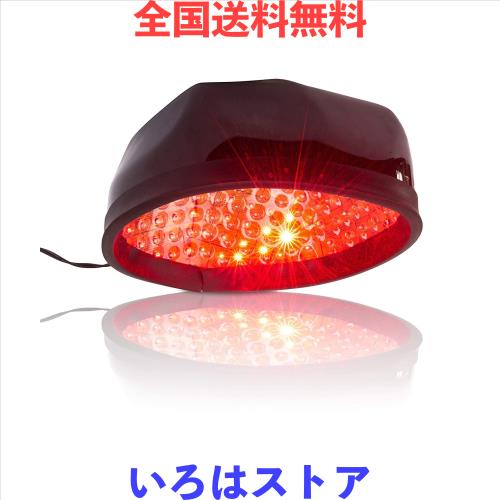 赤色led 頭皮 赤色光キャップ 青色光キャップ 赤色光 led 頭髪ケア 男女共用超軽量 光エステ 誕生日 母の日 父の日 敬老の (赤色光キャッ