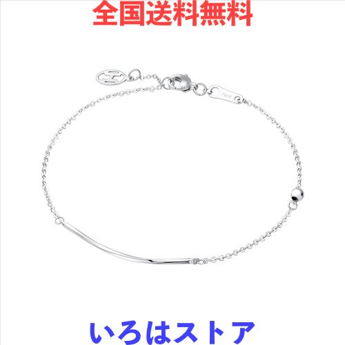 FANCIME プラチナ 笑顔 横ライン ブレスレット レディース Pt950 ギフトラッピング付き 記念日 誕生日 母の日 クリスマス プレゼント ギ