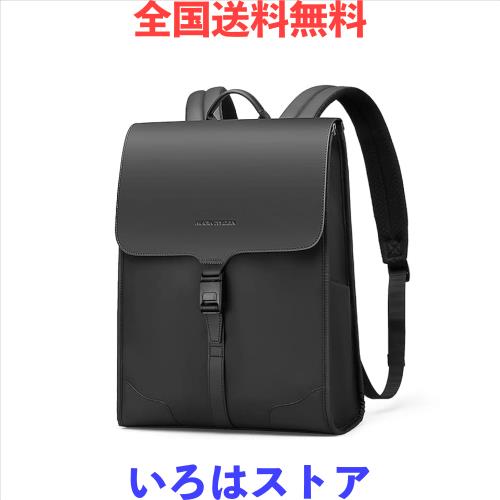 【MARK RYDEN】 リュックメンズ 軽量 ビジネスリュック 自立 スクエアバックパック 薄型 トラベルバッグ 15.6インチラップトップ デイパ