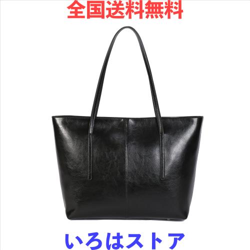 [Kyoei-Tech] トートバッグ レディース 本革トートバッグ レザー ハンドバッグ ビジネスバッグ 肩掛け シンプル A4 軽量 770g 大容量 台