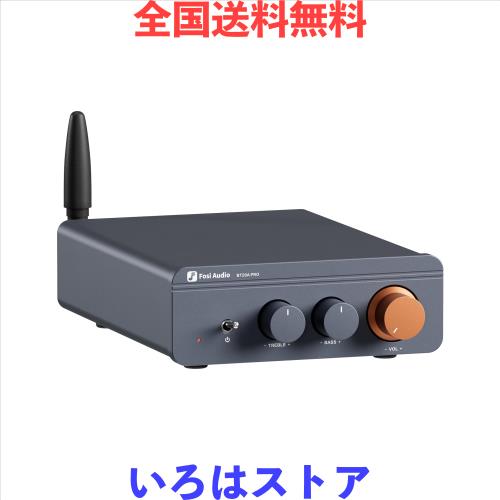 Fosi Audio BT20A Pro 300W x2 TPA3255 Bluetooth 5.0 パワーアンプ 小型 ホーム オーディオ ステレオ 2チャンネル アンプ レシーバー ミ