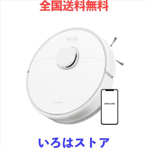 dreame (ドリーミー) D9Max Gen 2 ロボット掃除機 6000Pa強力吸引 水拭き対応 570 ml の大型ダストボックス 高精度LDSレーザーセンサー