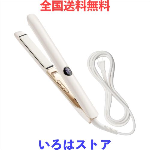 Sarlisi ヘアアイロン ストレートヘア 【2024年先端技術・シルクプレート・瞬間水分蒸発しない】 1億級マイナスイオン発生 クッションプ