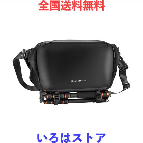 K＆F Concept カメラバッグ ショルダーバッグ 大容量 スリングバッグ カメラショルダーバッグ おしゃれ カメラケース 一眼レフカメラバッ