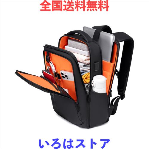 [FENRUIEN] リュック ビジネスリュック 大容量 PCリュック 多層収納 USB充電ポート リュックサック 盗難防止 撥水加工 ビジネスバッグ 通