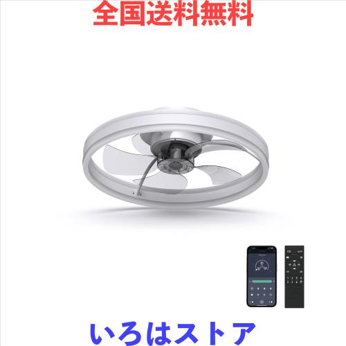 シーリングファンライト coizabera 揺らぎ防止 8-12畳 無階段調色調光 50cm扇風機 天井ファン 簡単取り付 工事不要 日本語取扱説明書付き