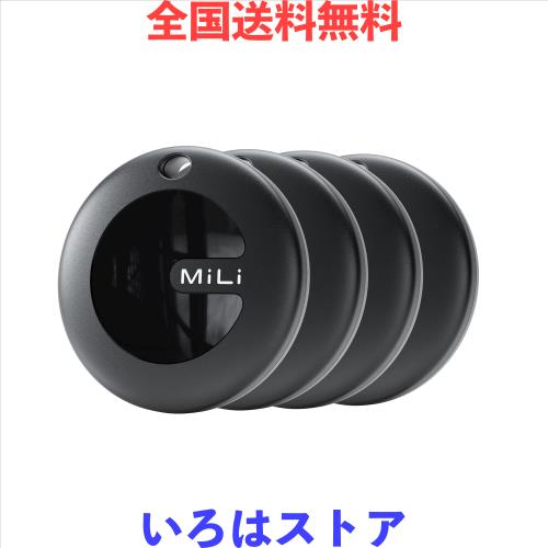 MiLi MiTag Duoスマートタグ エアタグ 紛失防止タグ、Android ＆ iOS互換、忘れ物防止タグ、キーファインダー、財布・荷物・ペット・子供