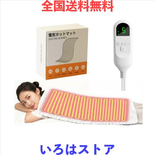 ホットマット ホットカーペット【2025新登場 極上のぬくもり 兎毛調】 電気ホットマット 一人用 4段階タイマー 9段階温度調整 ミニ電気毛