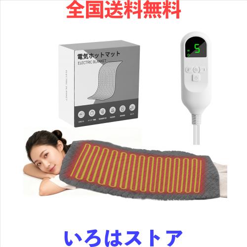 ホットマット ホットカーペット【2025新登場 極上のぬくもり 兎毛調】 電気ホットマット 一人用 4段階タイマー 9段階温度調整 ミニ電気毛