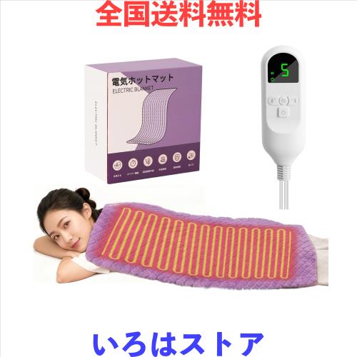 ホットマット ホットカーペット【2025新登場 極上のぬくもり 兎毛調】 電気ホットマット 一人用 4段階タイマー 9段階温度調整 ミニ電気毛