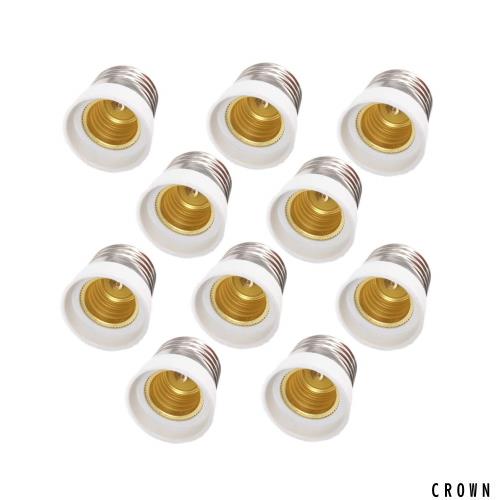 DZYDZR 10個 LED 電球ソケットベースE26→E17 ランプホルダー変換アダプタ 難燃性材料 LED電球用の通販はau PAY マーケット - クラウン au PAY マーケット店 ...