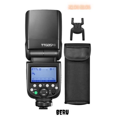 【正規品 技適マーク付き日本語説明書付】GODOX Thinklite TT685II-S TTL 2.4G 無線ラジオシステム マスターとスレーブ スピードライト