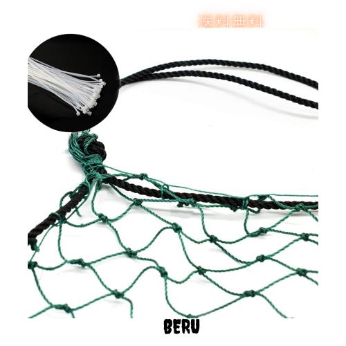 Voodans 硬式・軟式用野球ネット 3m*1m〜3m*10m 結束バンド付き (3m*8m)