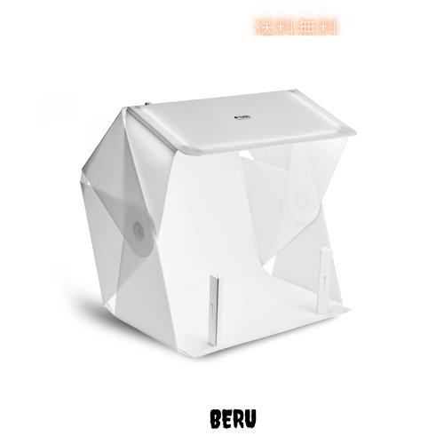 Foldio3 + へーローバー｜60cm ポータブル写真撮影スタジオライトボックス、へーローバーLEDライト付属品付き｜ORANGEMONKIE｜世界初 オ