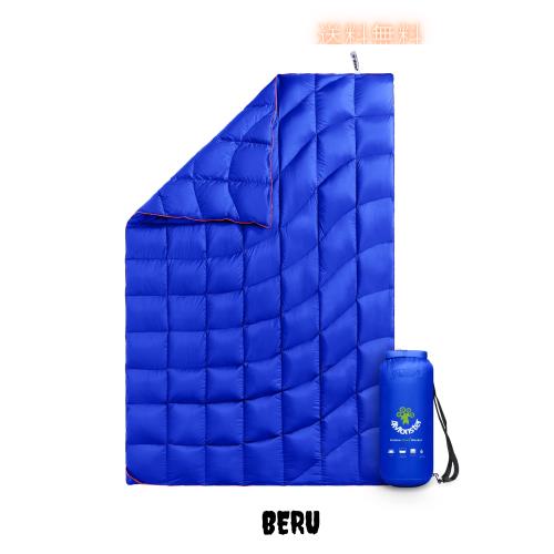 4Monster ダウン ブランケット マルチブランケット 防寒 アウトドア キャンプ 旅行 軽量 防水 防風 コンパクト ひざ掛け 肩掛け 掛け布団