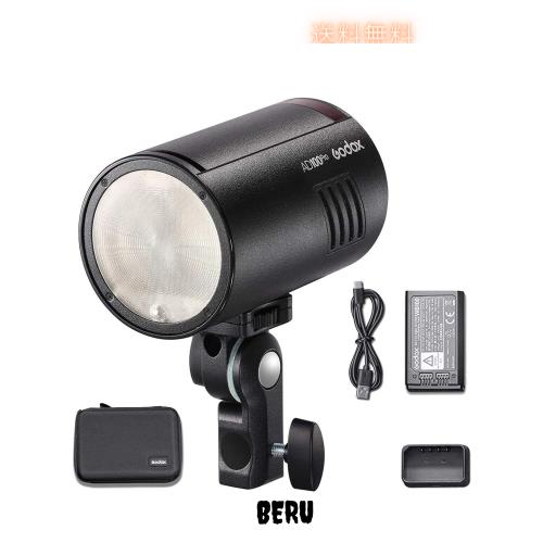 【Godox正規代理店】Godox AD100Pro ポケットフラッシュストロボ 100W 5800±200K 2.4G TTL 1/8000 HSS 2600mAhリチウムイオンバッテリー