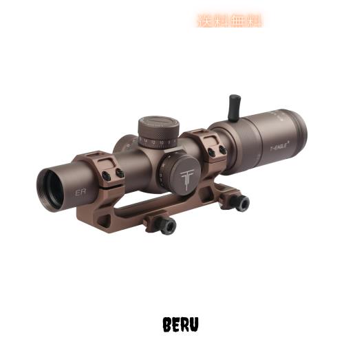 T-EAGLE ER 1.2-6x24 IR HK ライフルスコープ 1.2-6x24可変倍率 illumination ミル・ドット (ワンピースマウント付属)
