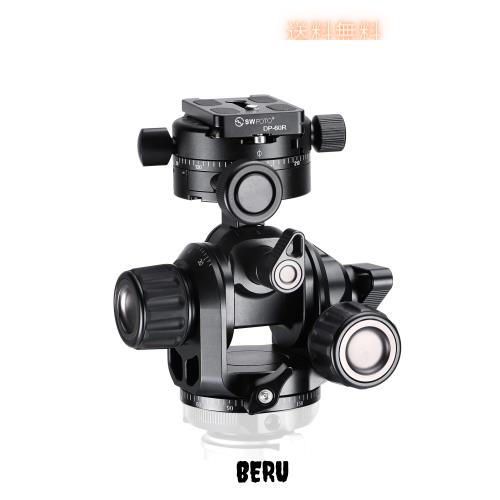 SWFOTO GH-PRO+ ギア雲台 アルカスイス 3方向独立調節 3way雲台