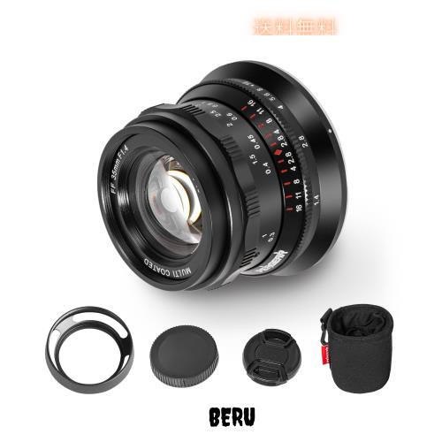 PERGEAR 35mm F1.4 フルサイズ マニュアルフォーカスレンズ 単焦点レンズ 静物/クローズアップ/ストリート/旅行撮影に最適 (Lマウント,