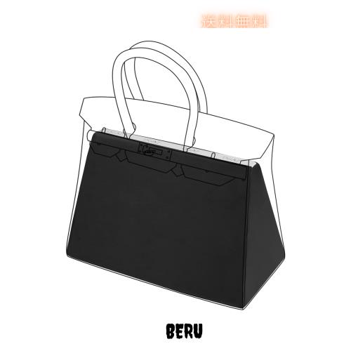 DGAZ バッグピロー バッグシェイパー 形崩れ防止 バッグシェイパー 枕シェイパー ハ？ーキン適用 Birkin 25/30/35/40 Bags（ブラック、BK2