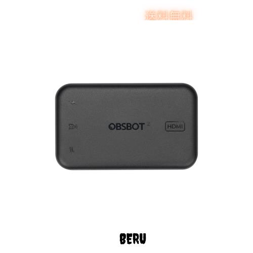 OBSBOT UVC to HDMI変換アダプター HDMI出力 UVC対応 4K解像度対応 ドライバー不要 シームレスに動く ゲーム配信/テレワークに OBSBOT Ti
