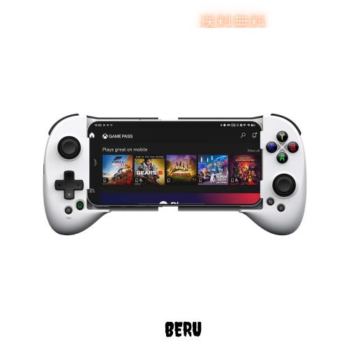 ShanWanモバイルゲームコントローラ（iphone/andriod用）4つのマッピングボタン/ジョイスティックで高さ調節可能 スマホゲームコントロー