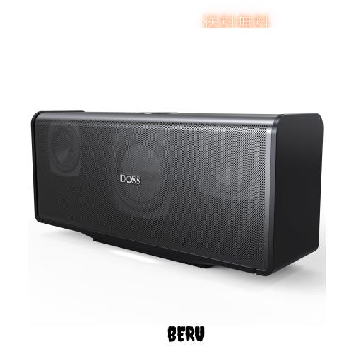 DOSS SoundBox XL Ultra Bluetooth スピーカー ワイヤレス 80W 大音量 18時間再生 低音強化 ポータブル ブルートゥース ステレオ ペアリ