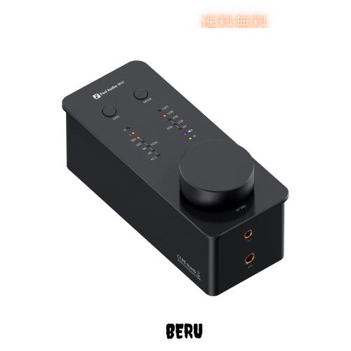 Fosi Audio SK02 DAC アンプ 小型 ヘッドホンアンプ デスクトップ USB C to AUX デジタル アナログオーディオンバータアダプター コンパ