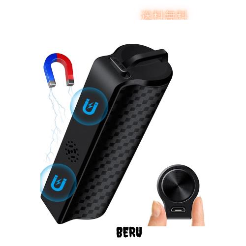 128G 磁気ボイス レコーダ【3072kbps音質＆最大9200時間録音保存】、30 日連続録音、AI 理性的な三倍の騒音低減、icレコーダー，VOR音声検