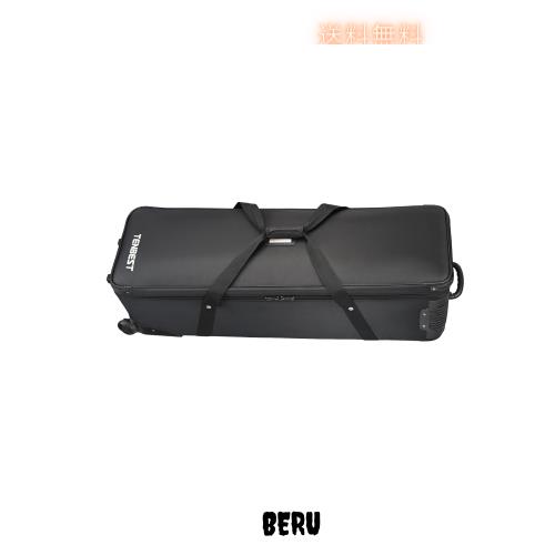 TENBEST 写真スタジオ機器ケース ローリングバッグ 120x38x33 cm 大容量 防水 1680D ナイロン生地 撮影用フラッシュ、ライトスタンド、し