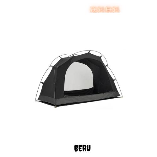 3F UL GEAR JIACHONG16-2.0 トンネルテント 16？ 防水4000＋ 通気 大型 2m高さ 70Dナイロン 日除け 六つ天窓 6〜10人用 煙突穴付き メッ