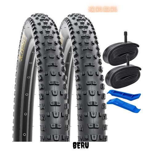 2本セット,29 2.25 タイヤ,29x2.25 57-622 自転車タイヤ + チューブ 米式バルブ32mm +リムテープ + タイヤレバー,タイヤ 29 2.25,自転車