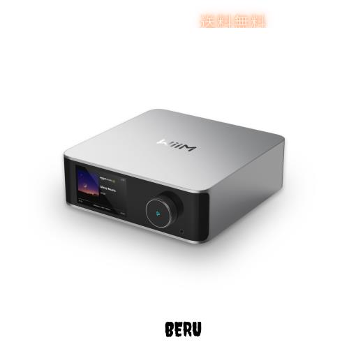 【直輸入品】WiiM Ultra 音楽ストリーマー＆デジタルプリアンプ | 3.5インチタッチスクリーン、Google CastおよびAlexa対応、Spotify、Am