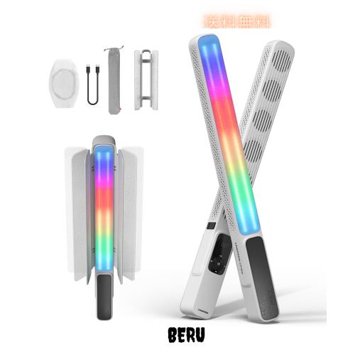 [公式旗艦店]ZHIYUN CINEPEER CF100 100W LEDビデオライト スティック型撮影用ライト Type-C充電式 色温度2700-6500K 1/4インチネジ穴付