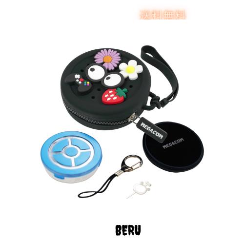 megacom DuoMon3 PRO 2025ver. 自動再接続機能 1P/2Pポケットオートキャッチャー(レッドボール)、IPX7防水ワイヤレスとType-C充電式APP調