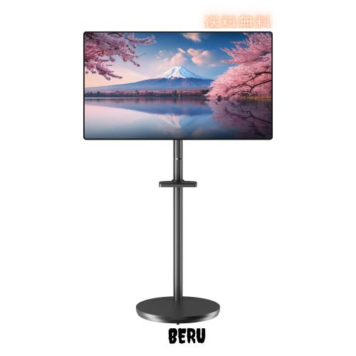 UPGRAVITY テレビスタンド テレビ台 壁寄せ tvスタンド キャスター付き 液晶TVスタンド 移動式 49インチまで 耐荷重16KG VESA規格75/100/