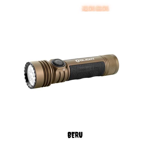 OLIGHT(オーライト) Seeker 4 Pro LEDライト 懐中電灯 超明るい4600ルーメン 最長射程260m 磁気吸着 Type-C充電 防災 アウトドア 工事用