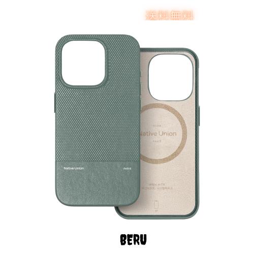 Native Union (Re)Classic Case 3.0 ？ 内蔵マグネット付きMagSafe対応 ？ 耐久性とリサイクル素材 ？ テクスチャーデザイン ？ 最大1.8mの落