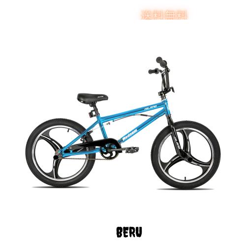 JOYSTAR BMX自転車 20インチ フリースタイル ジャイロブレーキ バトンホイール 子供用 大人用 キッズバイク 初心者向け かっこいい おし