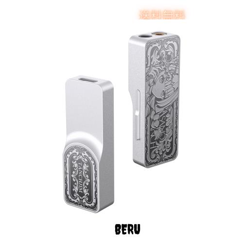 TANCHJIM LUNA ポータブルUSB HIFIヘッドホンアンプ | デュアルCS43198 DAC | 32Bit/768kHz ＆ DSD256対応 | 4.4mm＆3.5mm出力 | スマホ/P